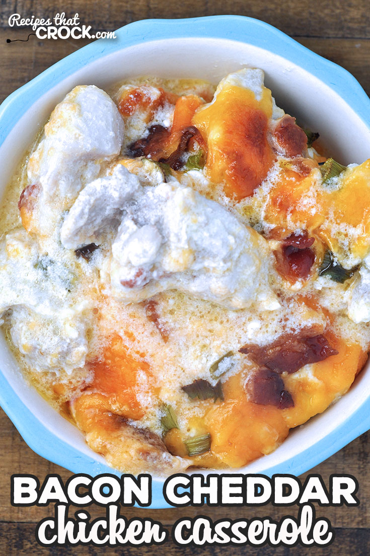 Low Carb Bacon Cheddar Chicken Casserole (Oven Recipe) - Recipes That ...
