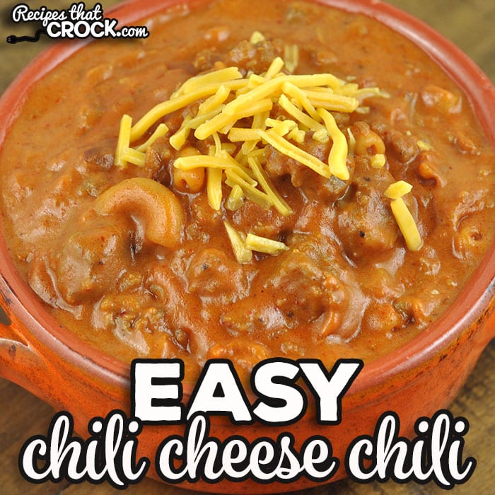 Easy Chili Cheese Chili - Recipes That Crock!